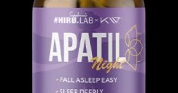 Apatil Night с L-Теанин, Валериан и Пасифлора 30 капсули | Hero.Lab