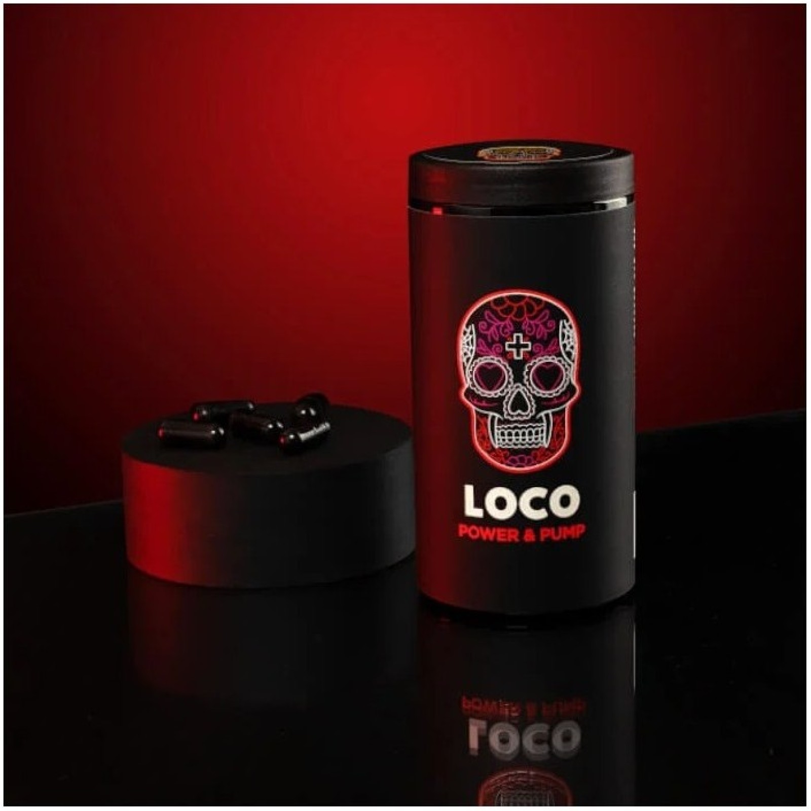 AllNutrition AllNutrition LOCO Power & Pump Caps - Азотен Бустер 120 ...