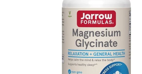 Магнезиев Глицинат 90 капсули | Jarrow Formulas