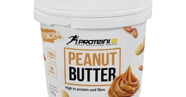 Фъстъчено Масло Крънчи 1000 гр | Proteini.SI