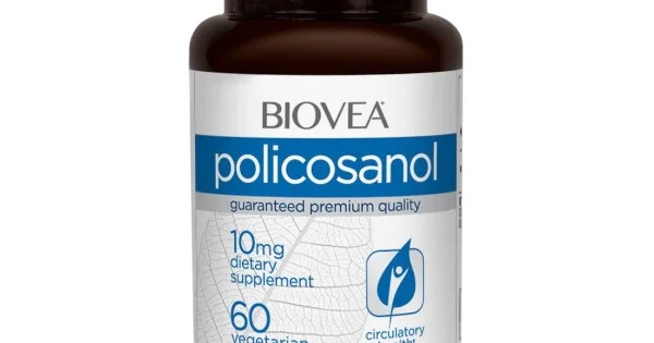 Biovea Policosanol 10mg - Поликозанол 60 caps
