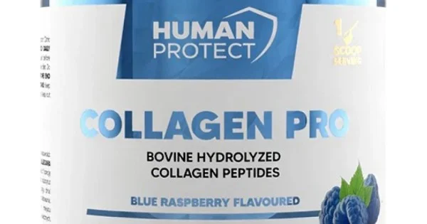 Human Protect Collagen Pro | Collagen Peptides - Синя малина 300 г
