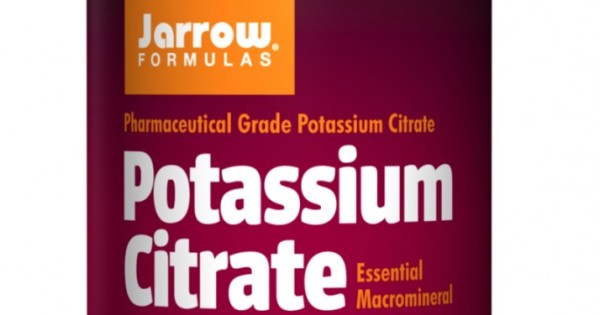 Калиев цитрат 99 мг 120 таблетки | Jarrow Formulas