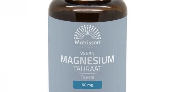 Магнезиев Таурат 60 мг 120 Капсули Топ Цена | Mattisson Healthstyle