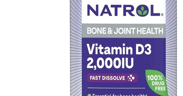 Витамин D3 2000 IU 90 таблетки | Natrol