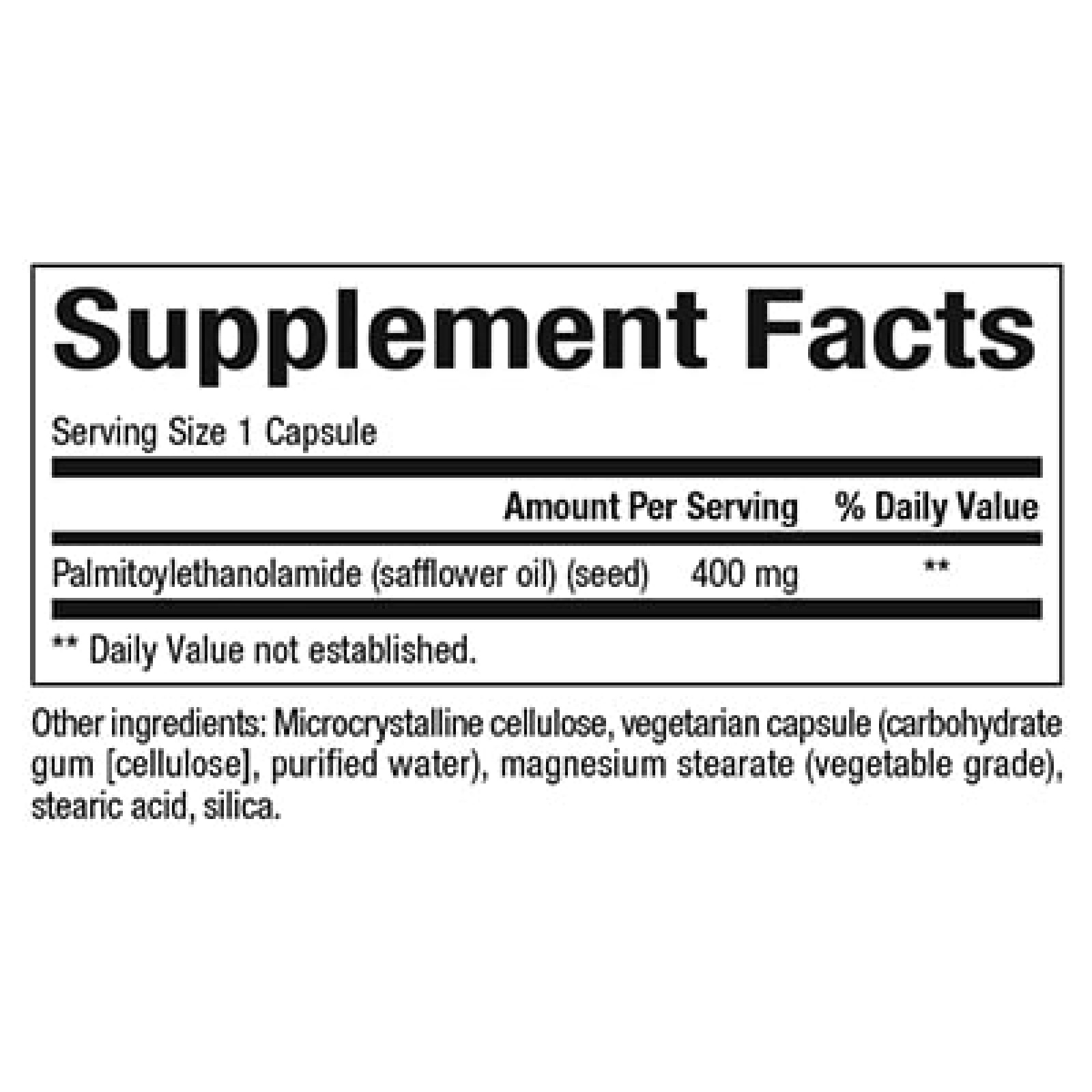 PEA400 Палмитоилетаноламид Капсули Цена | Natural Factors