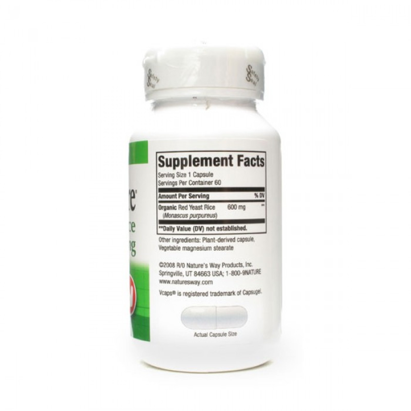 Здраво сърце (HeartSure Red Yeast Rice) 60 капсули Цена | Nature's Way