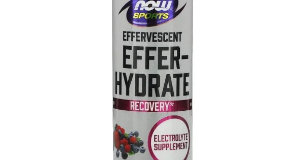 Effer-Hydrate Електролити за Хидратация 10 таблетки | Now Foods