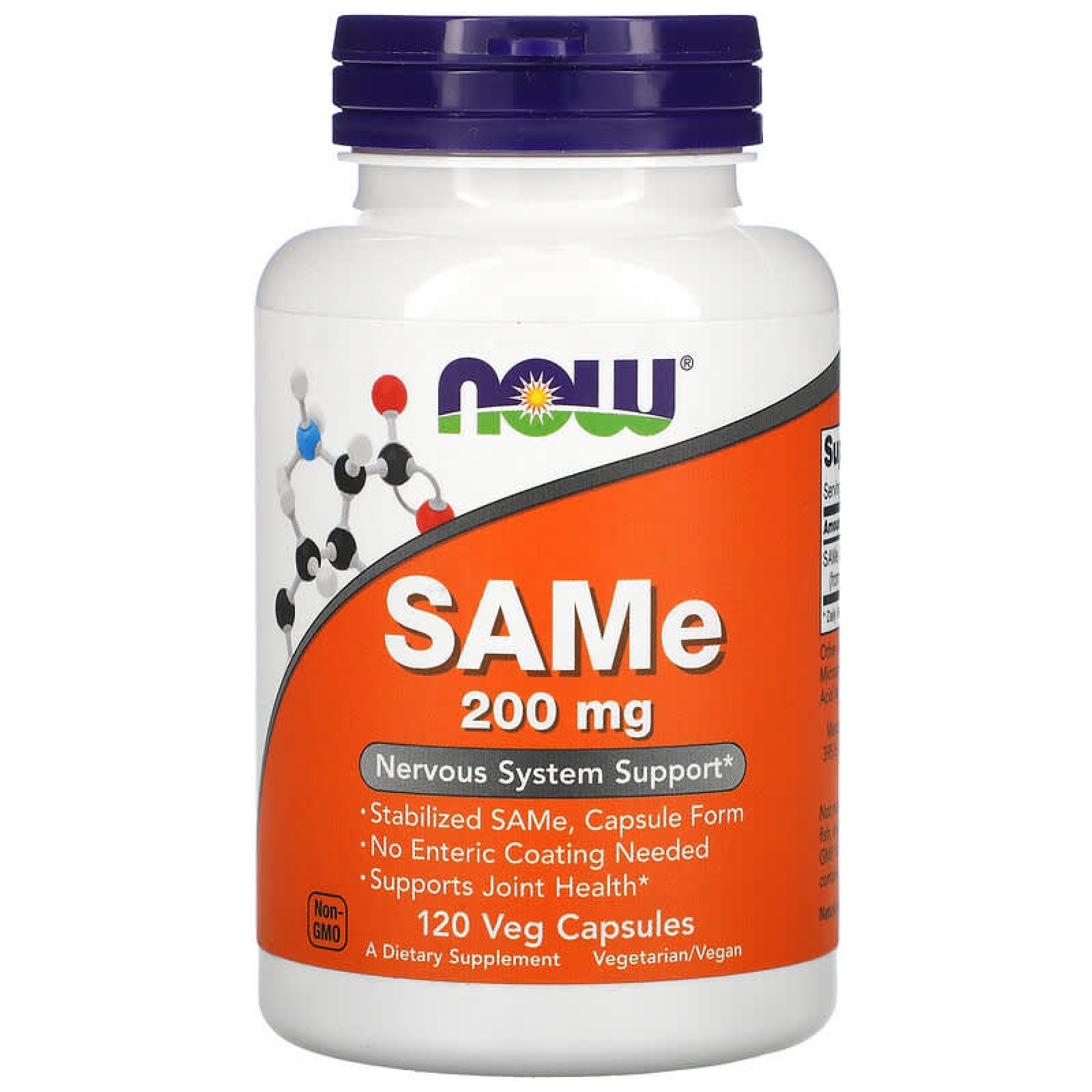 SAMe (САМе) 200 мг 120 Капсули Топ Цена | Now Foods
