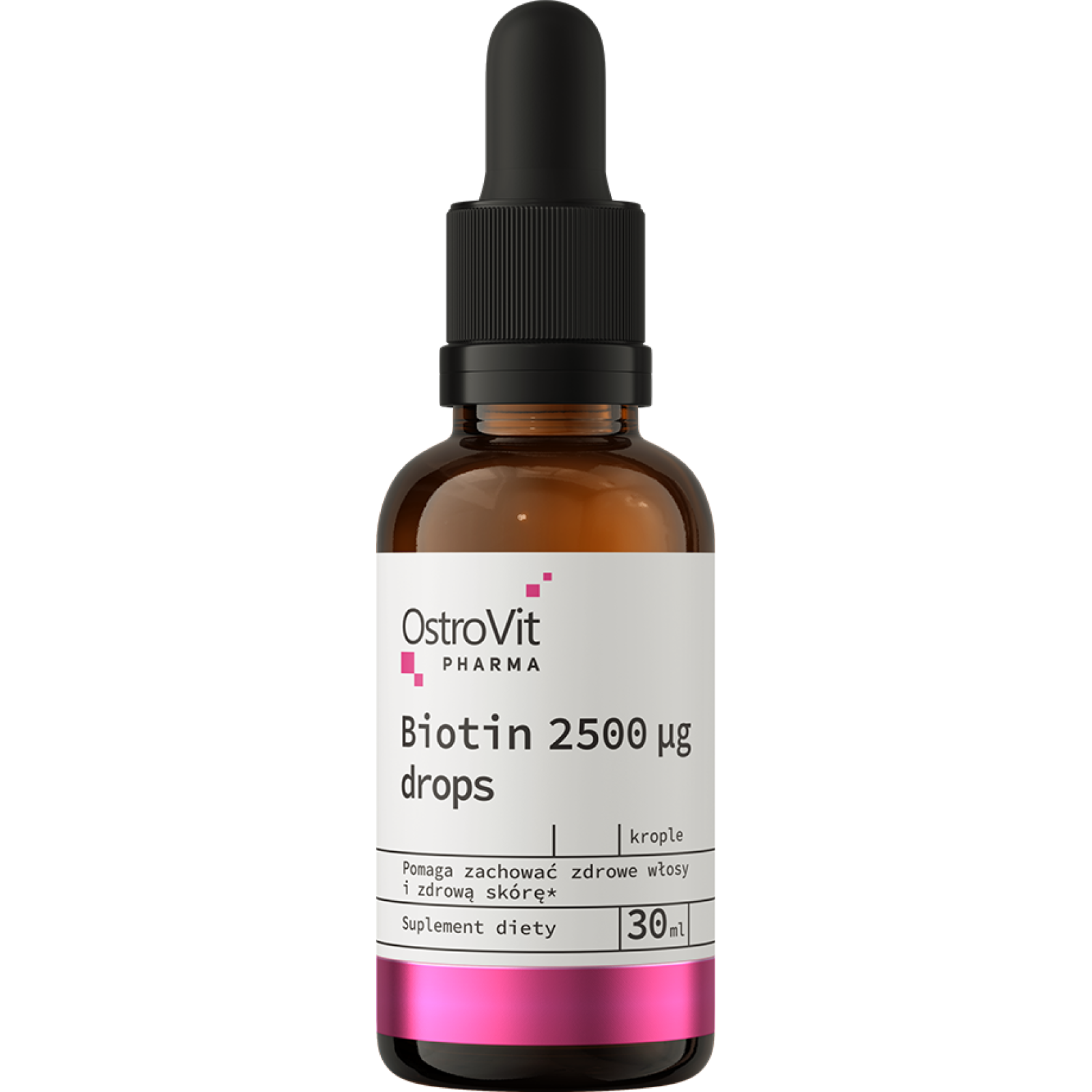 Биотин 2500 мкг Капки 30 мл Цена | OstroVit