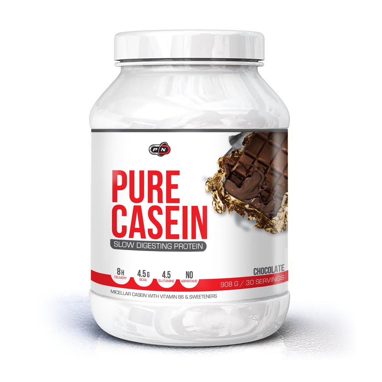 Pure Casein (Казеин) на прах 908 g Цена I Pure Nutrition