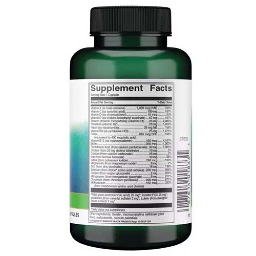 Мултивитамини с Желязо Капсули Топ Цена | Swanson