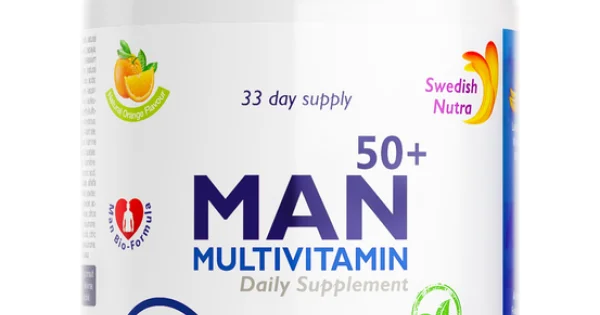 Течни Мултивитамини за Мъже 50+ Цена | Swedish Nutra