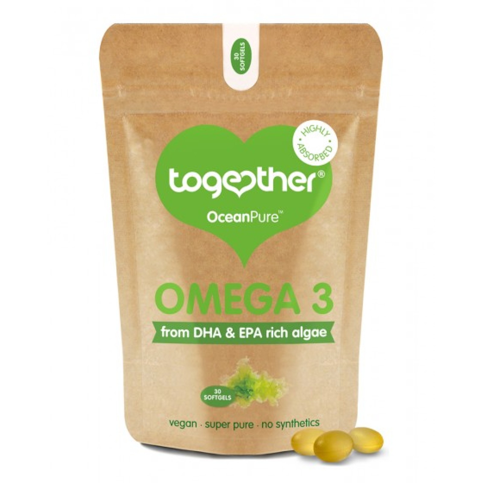 Омега 3 (Omega-3) 30 капсули Цена Together Health