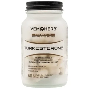 VemoHerb Turkesterone - 60 капсули