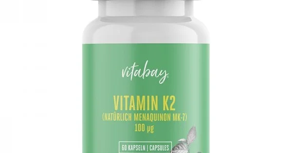 Витамин K2 (Натурален Менахинон MK-7) Капсули Цена | Vitabay