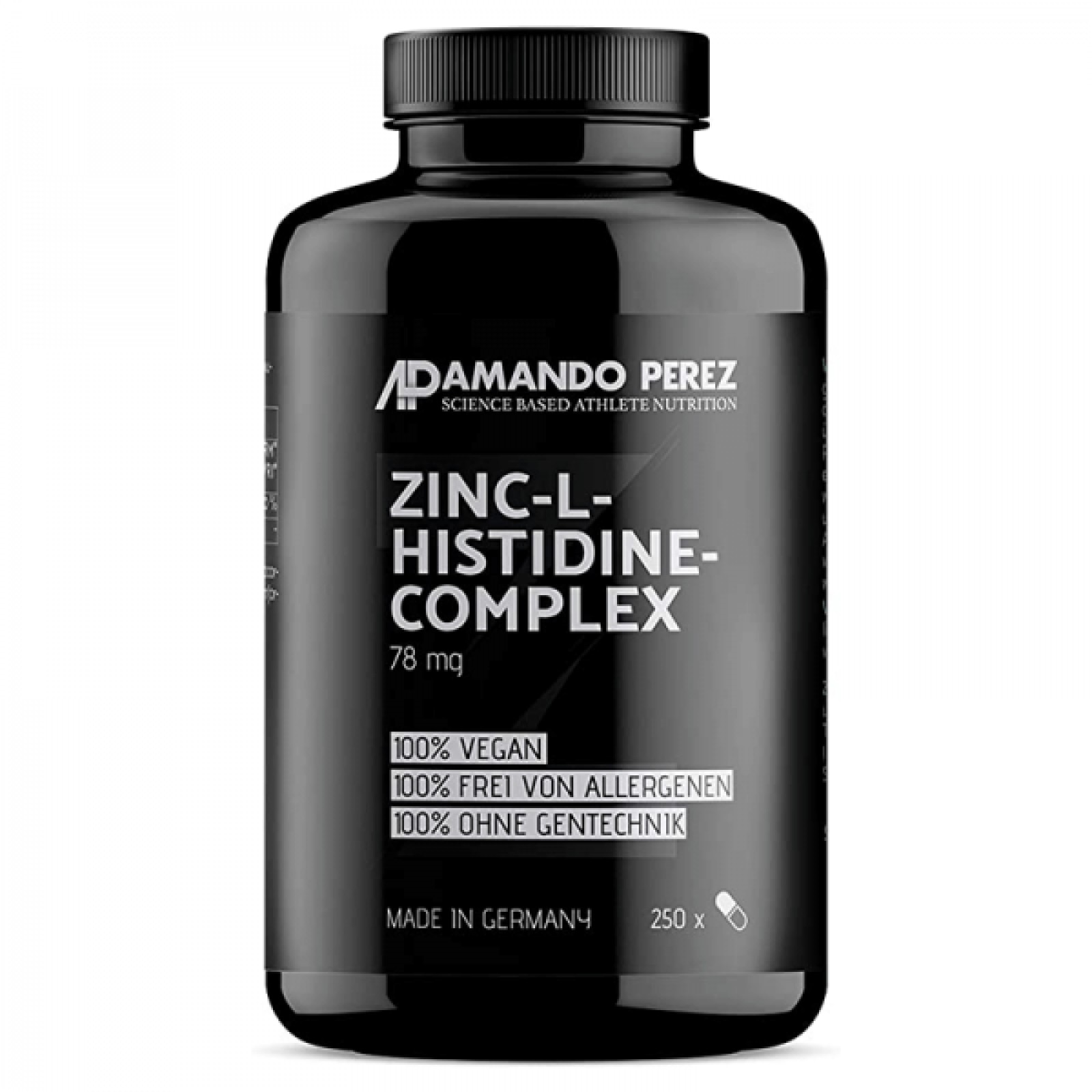 Zinc L-Histidine Complex 250 капсули | Vitabay - Zinc L-Histidine ...