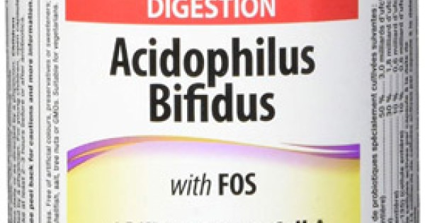Acidophilus Bifidus (Ацидофилус) 60 капсули Цена | Webber Naturals