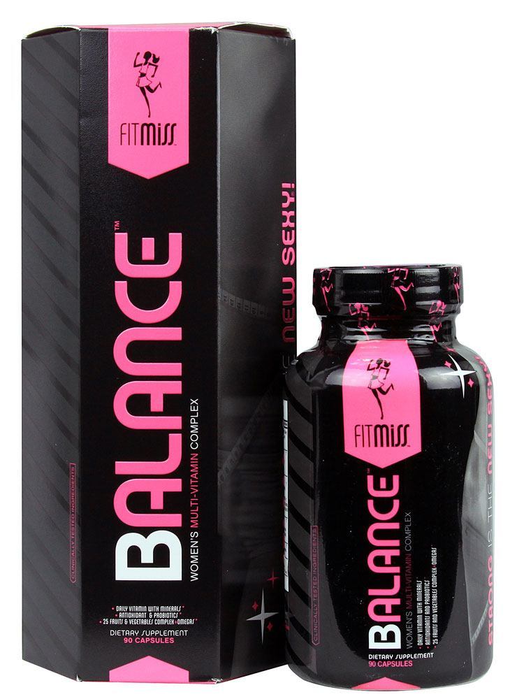 FitMiss Balance мултивитамини за спортуващи жени