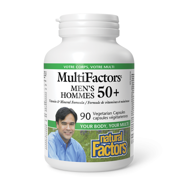 MultiFactors Мултивитамини и Минерали за Мъже 50+ Капсули Цена ...