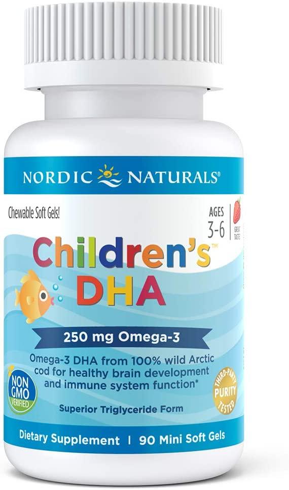 DHA Омега-3 за деца 3-6 Години Мини Дражета Цена | Nordic Naturals