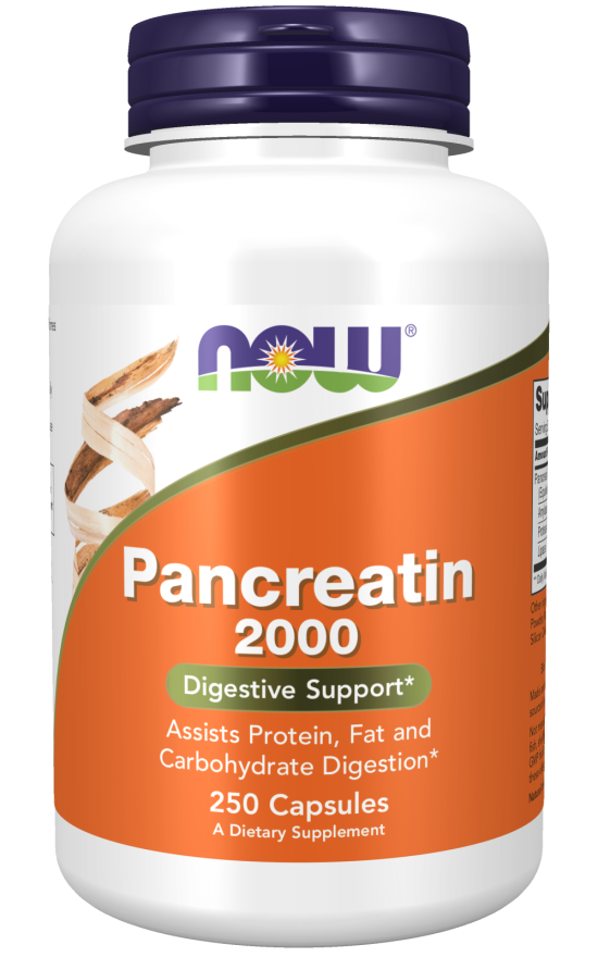 Панкреатин (Pancreatin) 104000 USP капсули | Now Foods